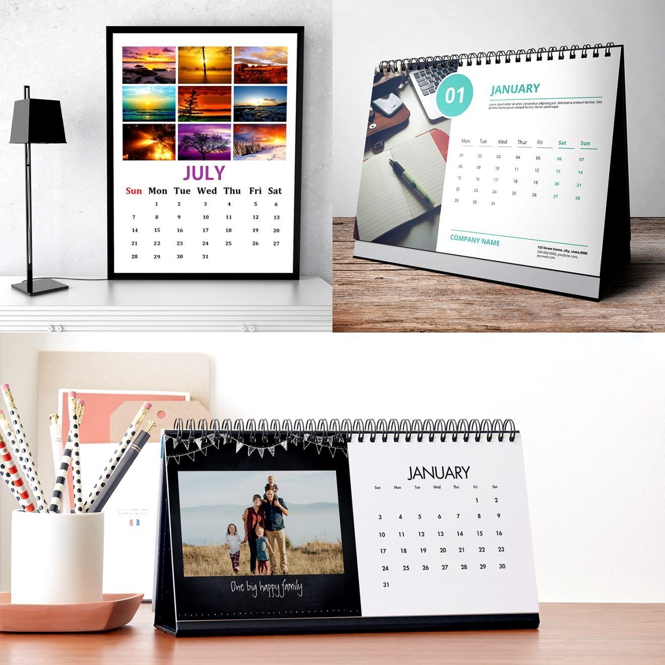 Calendars Printing Kent | Same Day Local Service